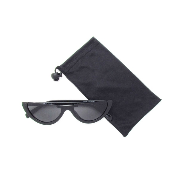 Accessories | Half Frame 9s Cat Eye Sunglasses P2456 Bksm | Poshmark